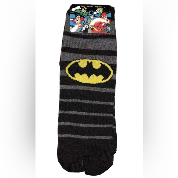 Hyp | Underwear & Socks | Batman Flash Superman Dc Low Cut Socks 3 Pair ...